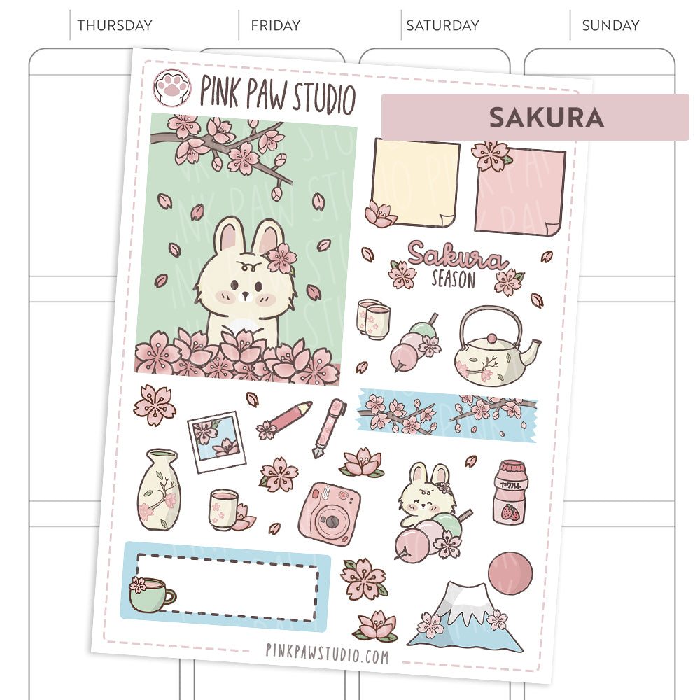 Sakura deco - Bonnie – Pink Paw Studio